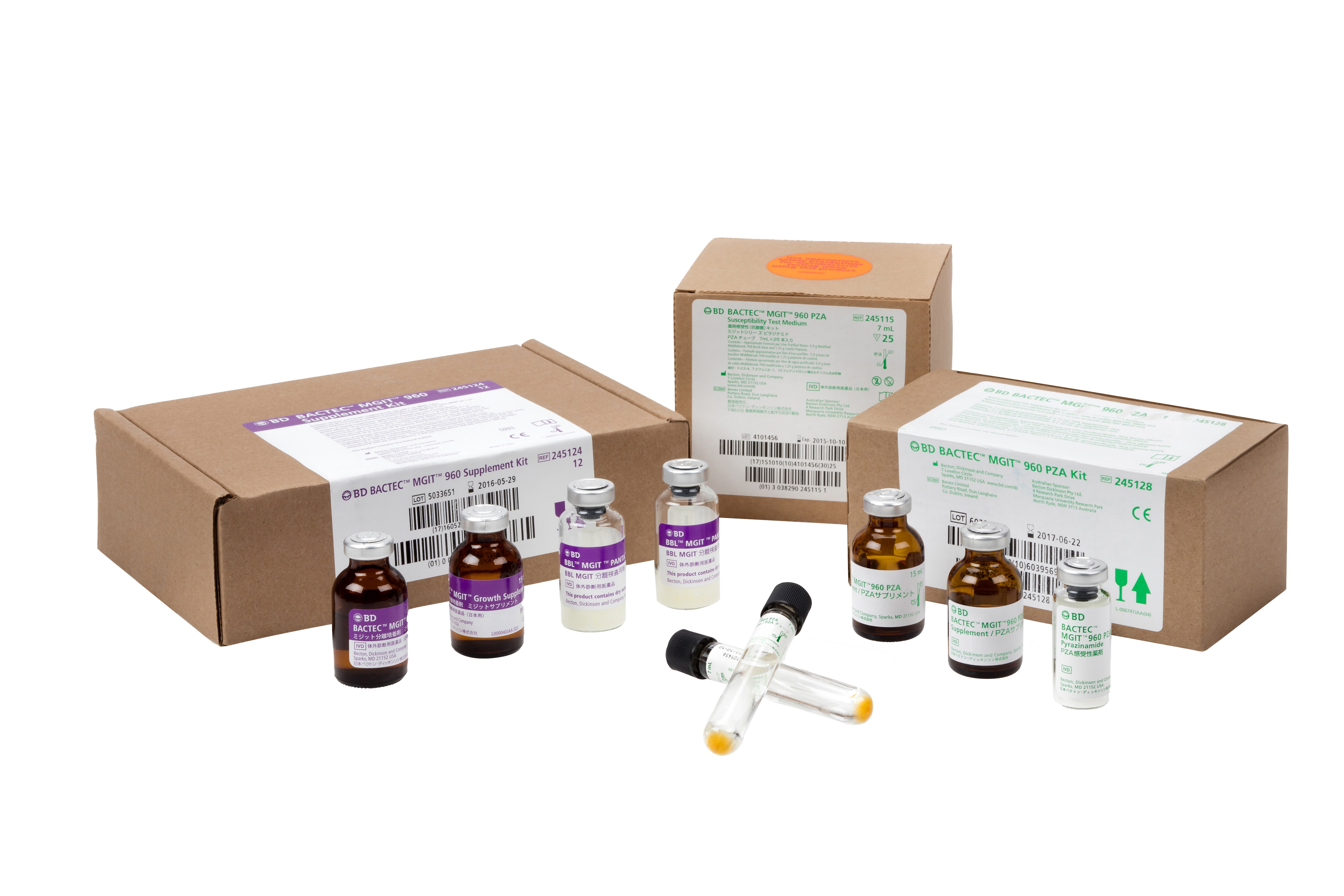 BD BACTEC™ MGIT™ 960 Supplement Kit (100 Tests) - 245124 | BD