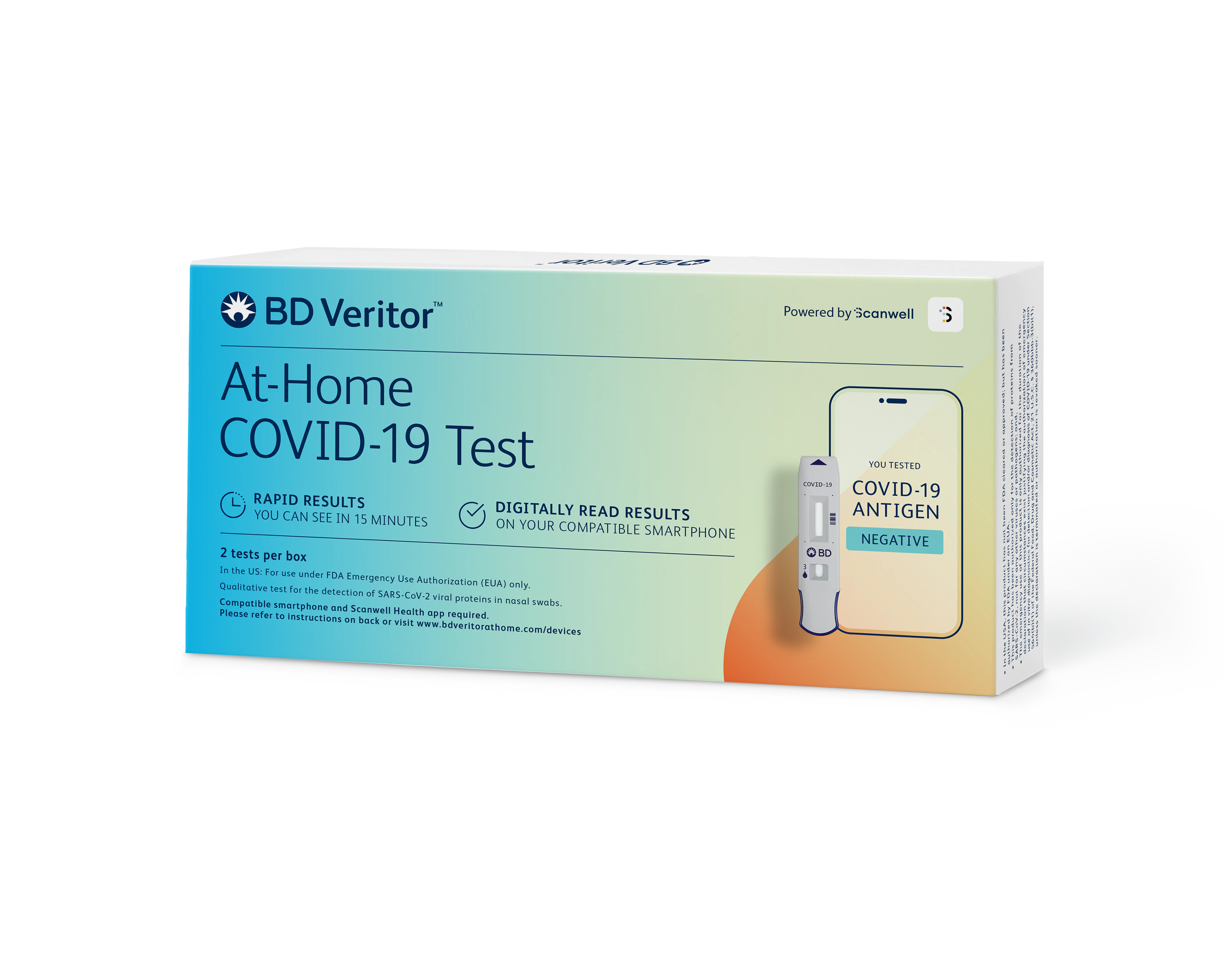 BD Veritor™ At-Home COVID-19 Test (OTC) - 256094 | BD