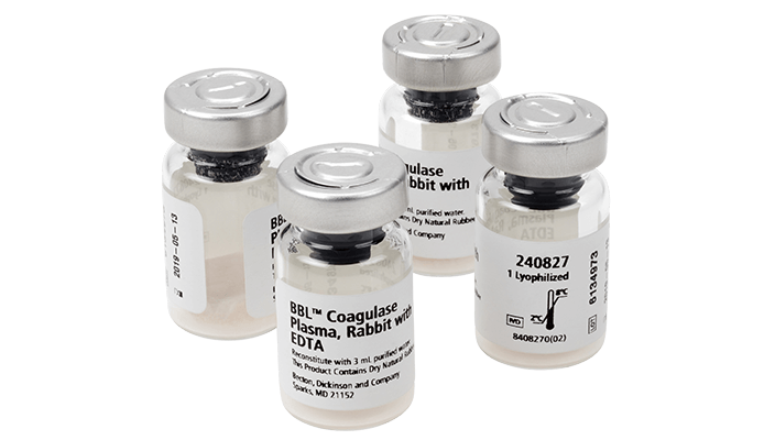 BD BBL™Coagulase Plasma Rabbit, with citrate, lyophilized ...