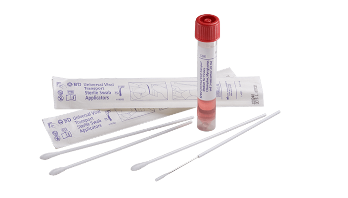 BD UVT 1-mL collection kitwith flexible minitip flocked swab - 220526 | BD