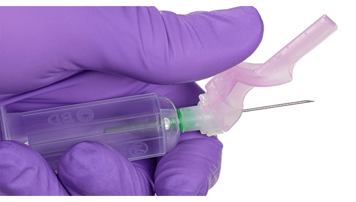 BD Vacutainer® Eclipse™ Blood Collection Needle, 21 G x 1.25 in. green ...