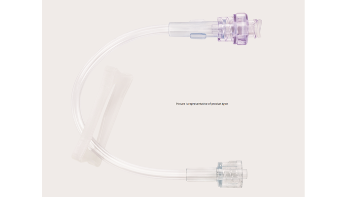 BD Q-Syte™ needle-free connector with 15cm (6 in.) small bore extension ...