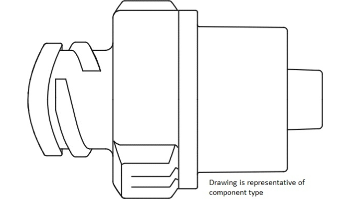 BD Q-Syte™ needle-free connector with 15cm (6 in.) macro bore bi ...
