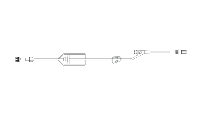 SmartSite™ extension set, 0.2 micron filter (1.72 sq. in low protein ...