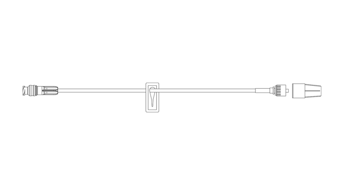 SmartSite™ extension set, smallbore 1 SmartSite™ needle-free connector ...