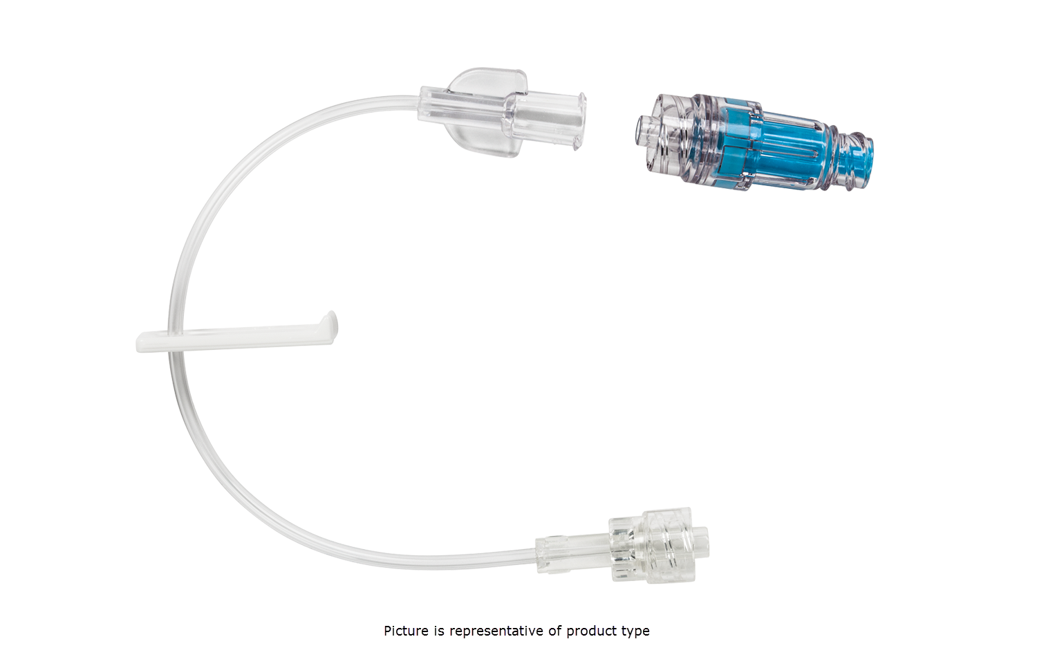 MaxZero™ extension set, pressure rated, minibore, 1 removable MaxZero ...