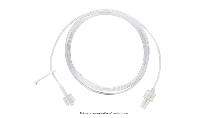 Extension set microbore 0.2 micron small volume filter (0.25 sq. in low ...