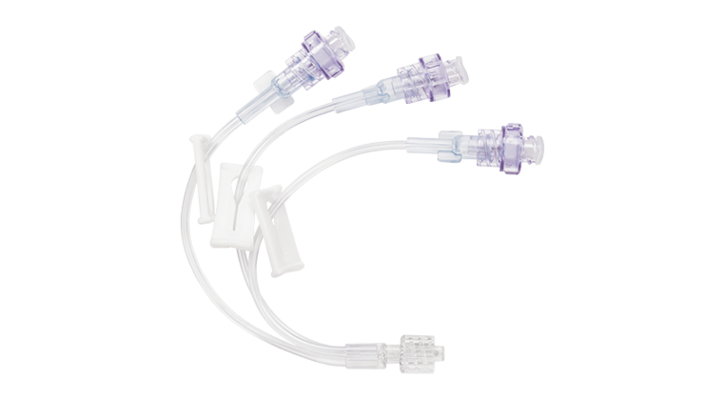 BD Q-Syte™ needle-free connector with 15cm (6 in.) small bore bi ...