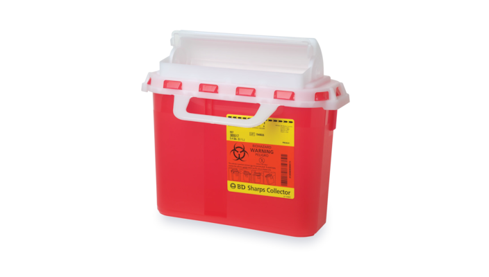 BD™ next generation patient / exam room sharps collector, 5.1L - 305517 ...