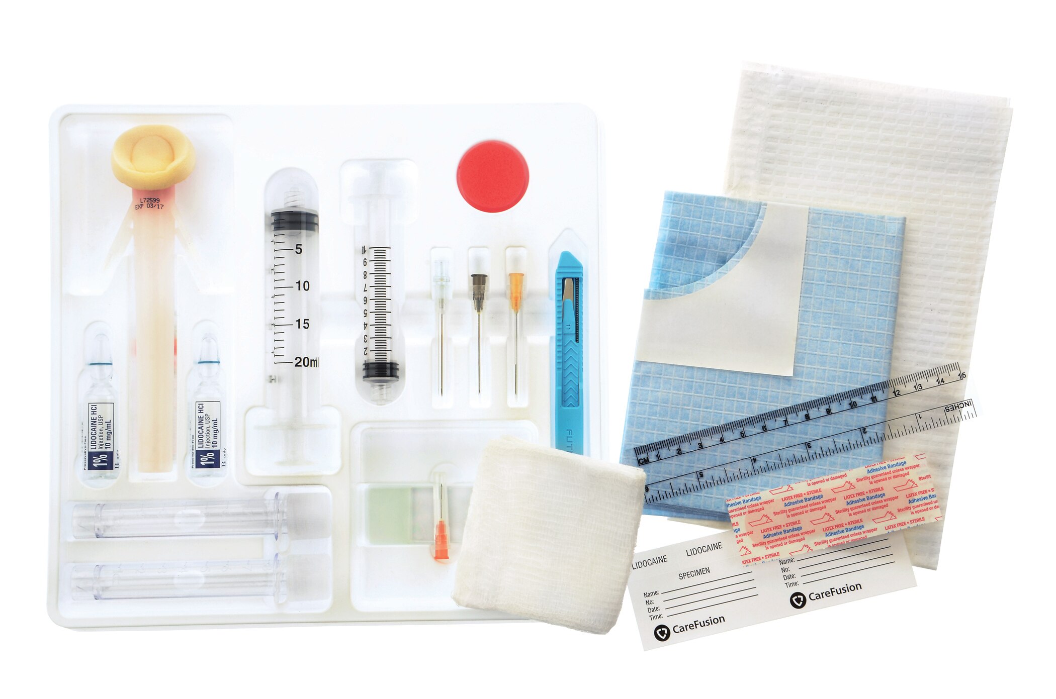 Soft tissue biopsy trays