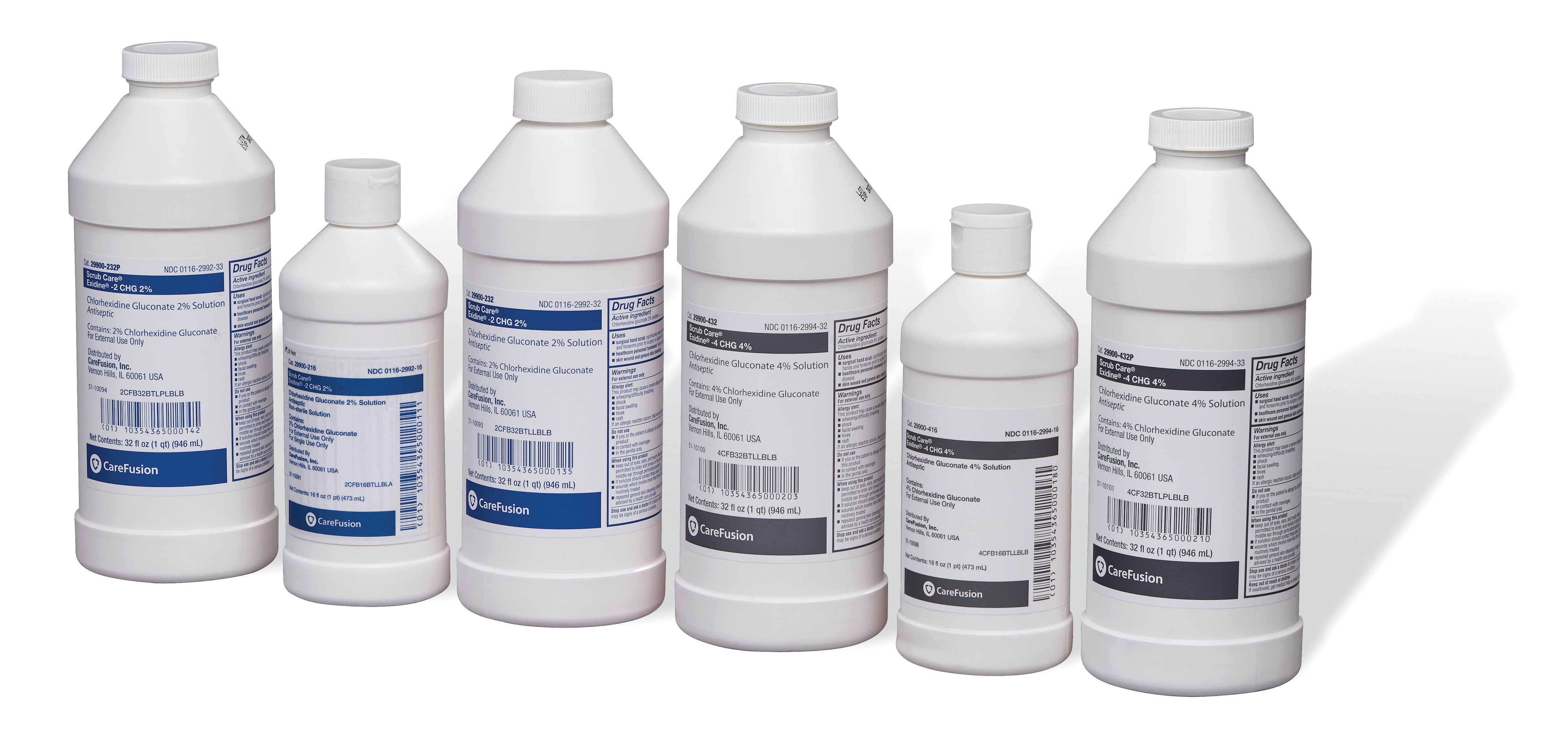 BD Scrub Care™ Exidine™, 2 CHG 2%, 16 oz with Hand Pump - 29900-216P | BD