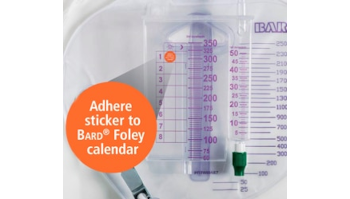 Surestep™ Post Insertion Foley Care Wipes, Wipe 7.9" x 7.9" - DFC100 | BD